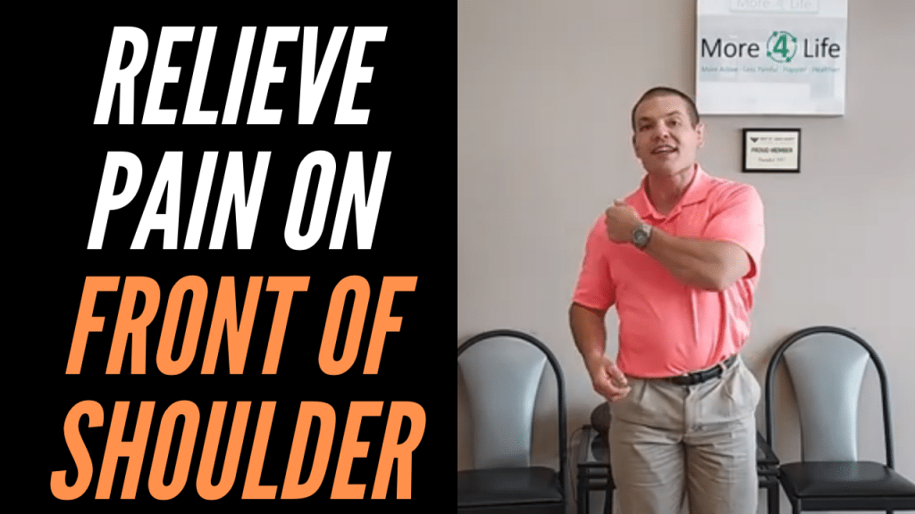Pain On Front Of Shoulder | Relieve Rotator Cuff & Shoulder Pain