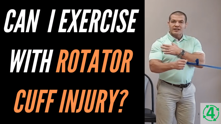 Can I Exercise With Rotator Cuff Injury? | What To Do & What To Avoid