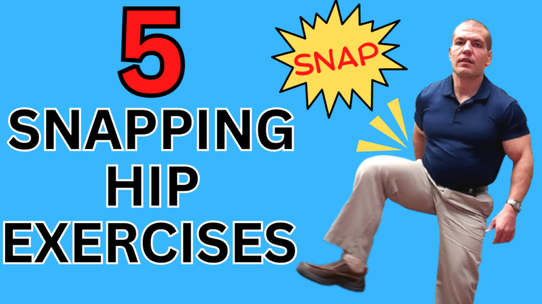 5 Snapping Hip Syndrome Exercises | Fix Popping & Clicking In Hip