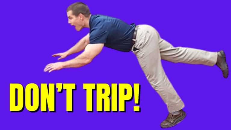 Prevent Tripping Over Your Feet When Walking: 3 Simple Tips