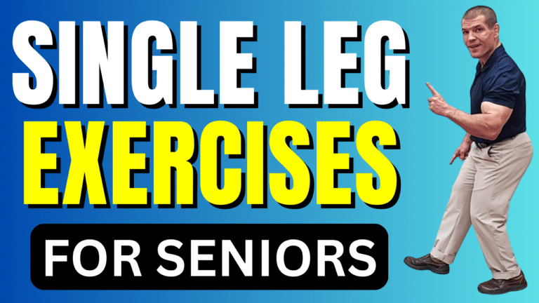 5 Single Leg Exercises For Seniors To Improve Strength & Balance