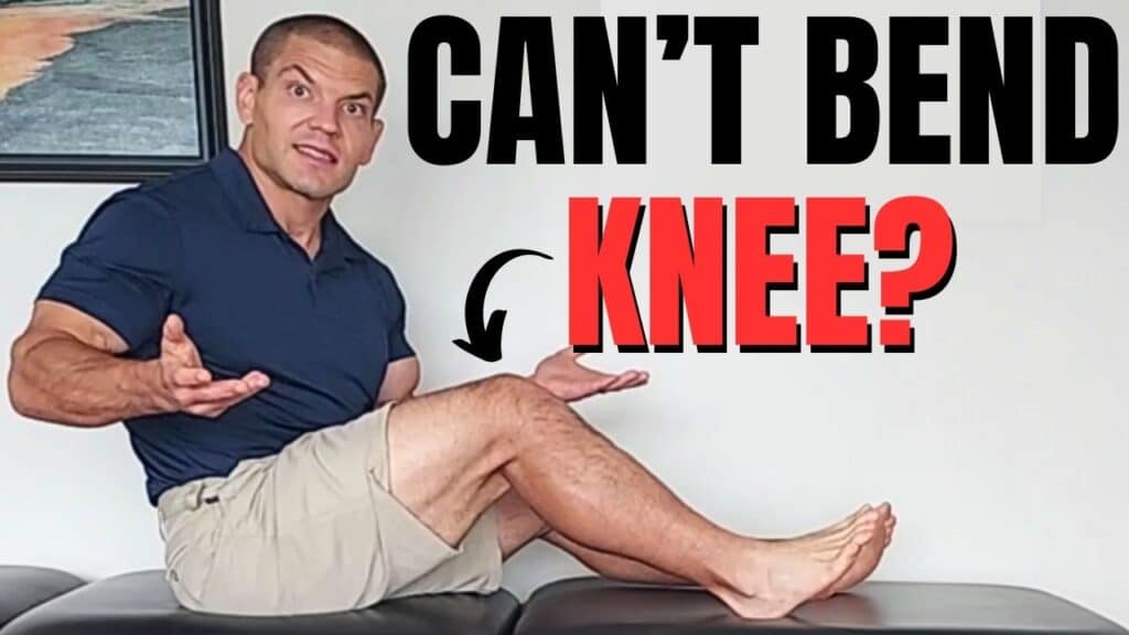 Can't Bend Knee Past 90 Degrees Without Pain?