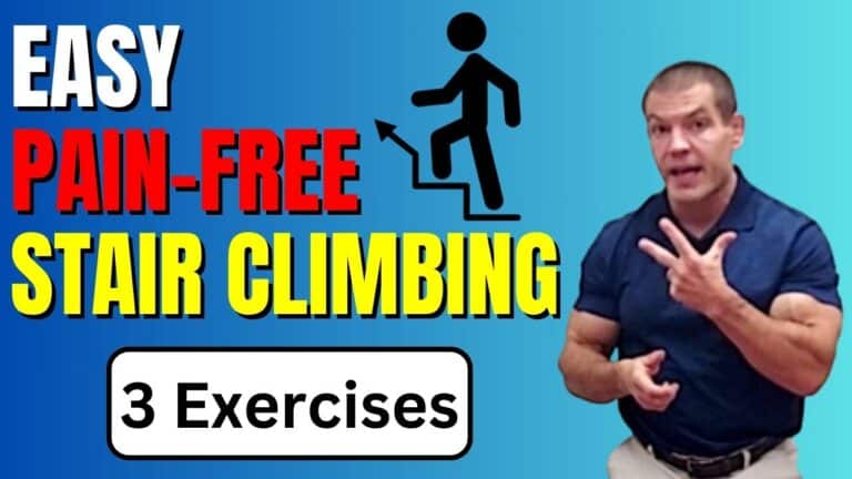 3 Exercises to Climb Stairs for Seniors | Improve Pain & Balance