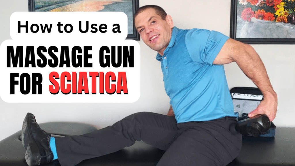 How to Use a Massage Gun for Sciatica Relief (and How NOT to)